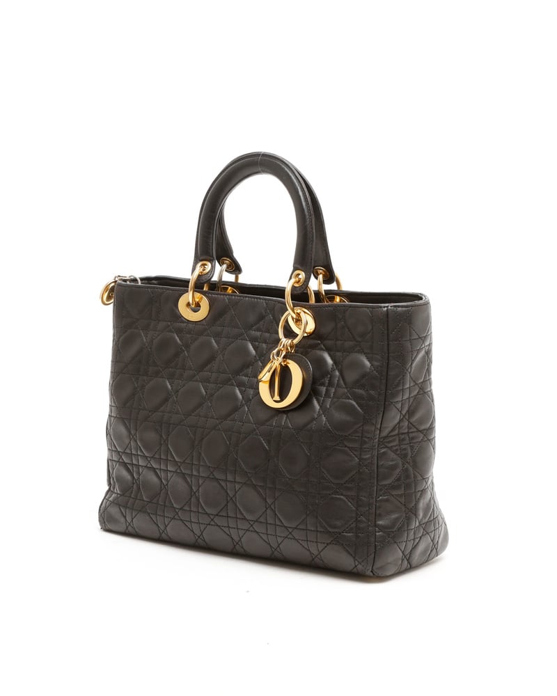 Vintage Christian Dior Large Lady Dior Bag - SB002026