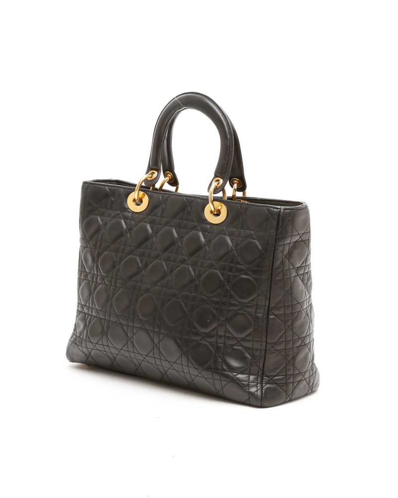 Vintage Christian Dior Large Lady Dior Bag - SB002026