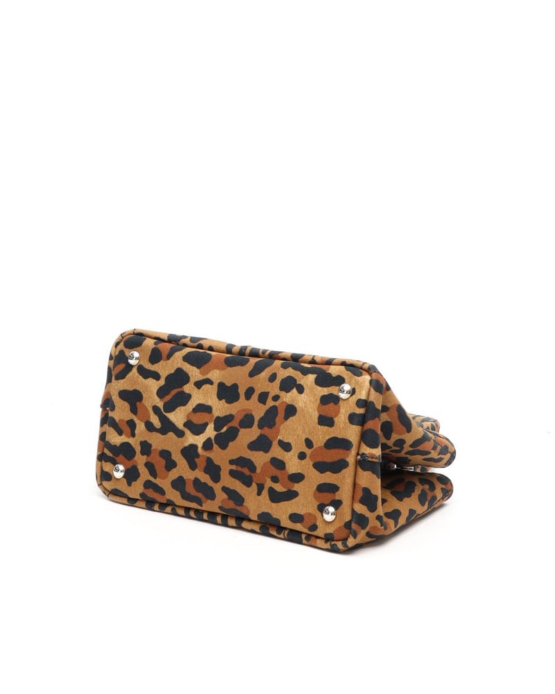 Vintage Prada Leopard Canapa Bag - A4101772