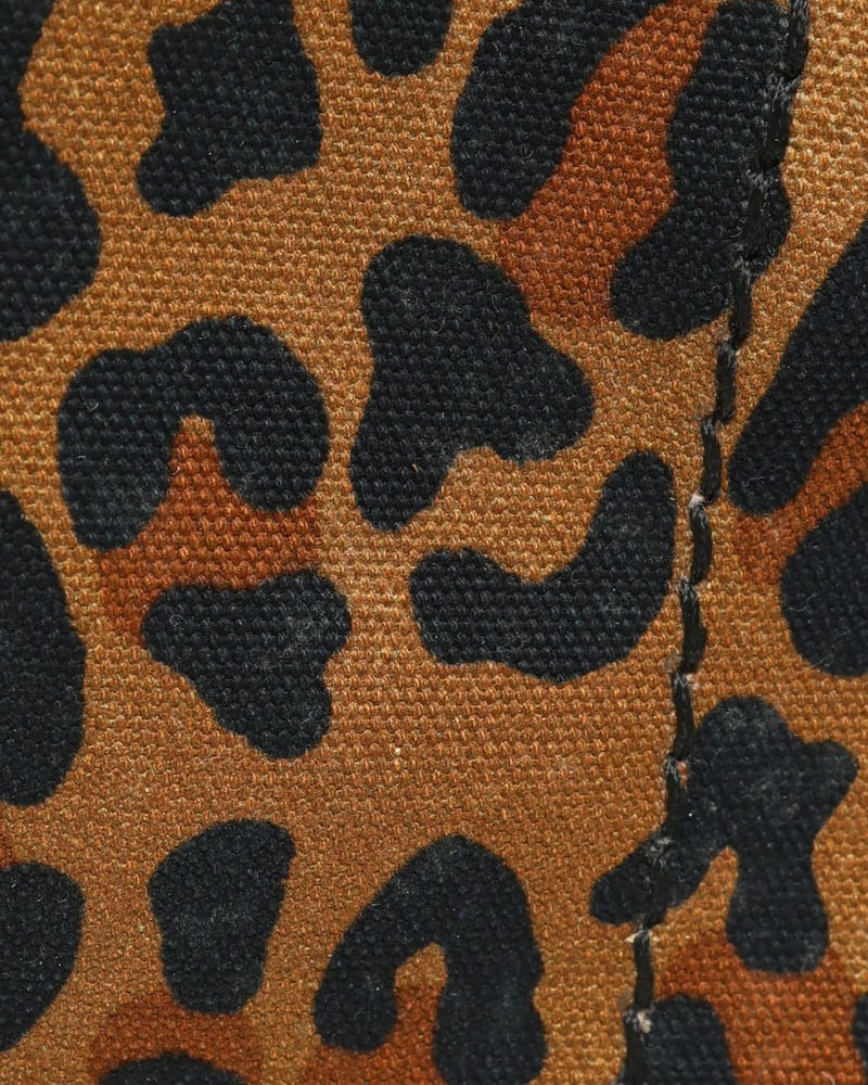 Vintage Prada Leopard Canapa Bag - A4101772