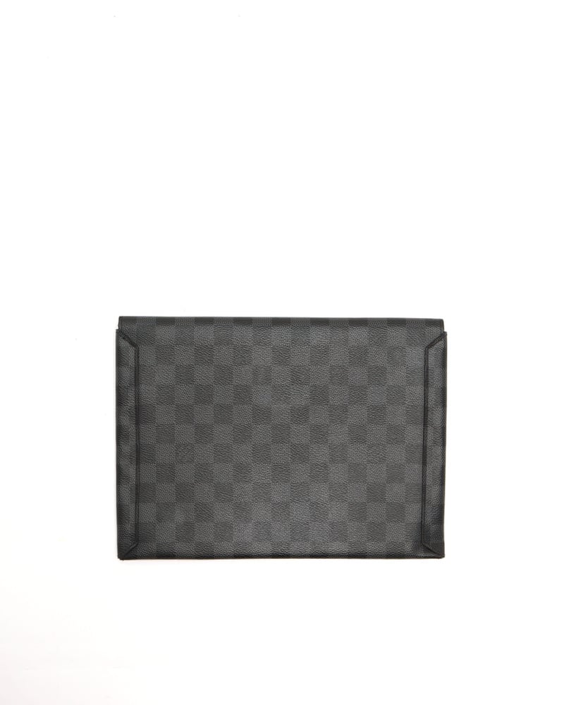 Vintage Louis Vuitton Damier Graphite Alpha Clutch - 848-39716