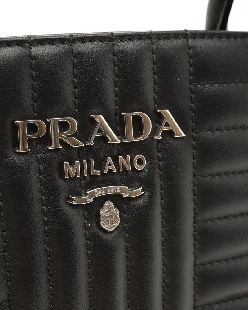 Vintage Prada Diagramme Tote Bag - WZ606957