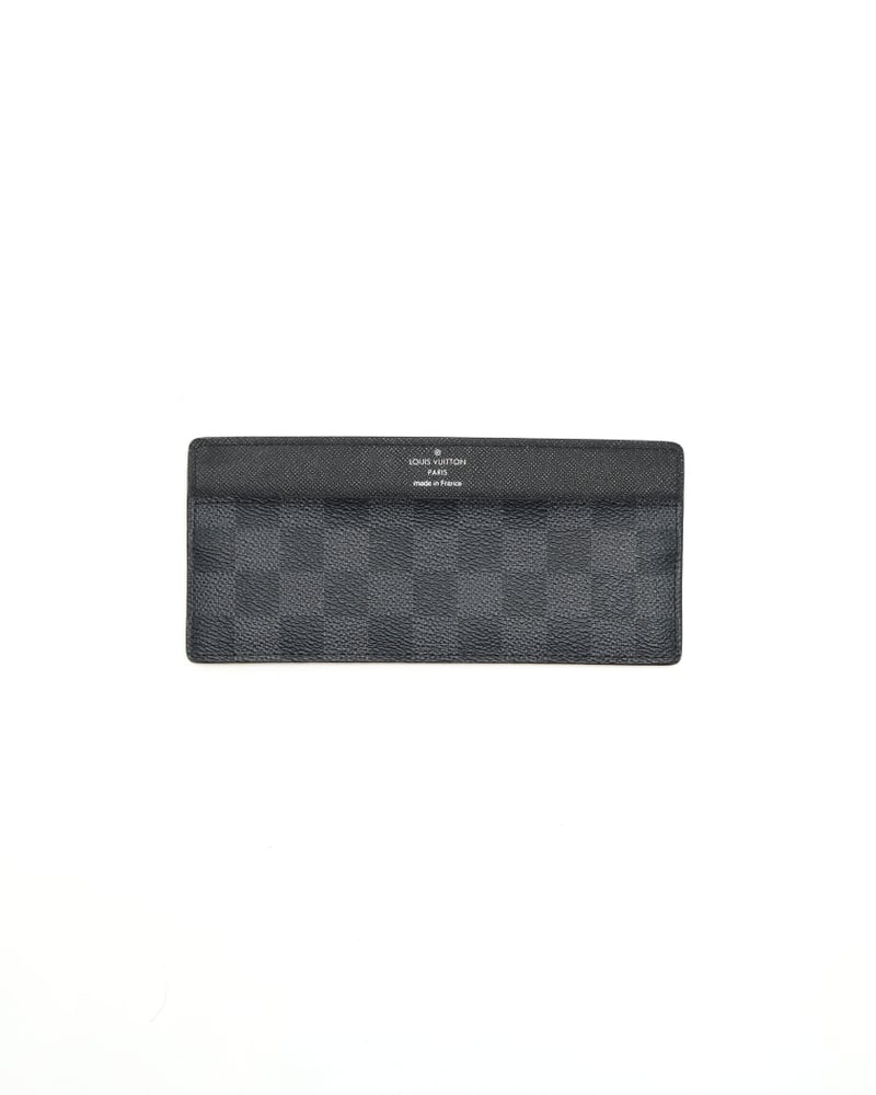 Vintage Louis Vuitton Damier Graphite Long Card Holder - GZl1b3tt