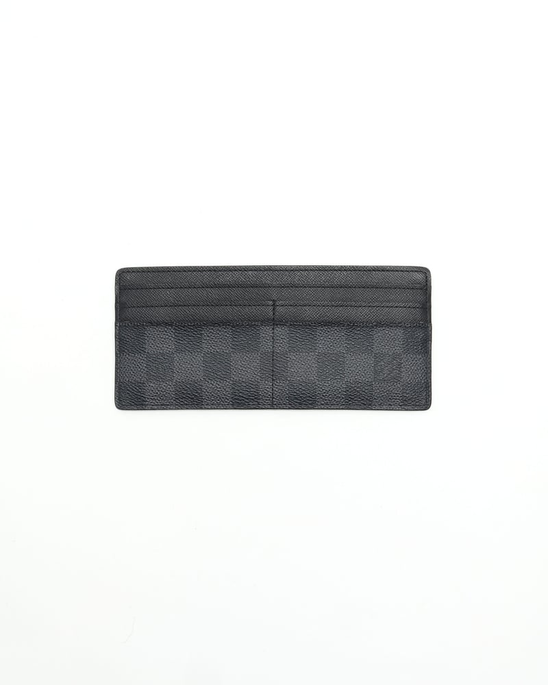 Vintage Louis Vuitton Damier Graphite Long Card Holder - GZl1b3tt