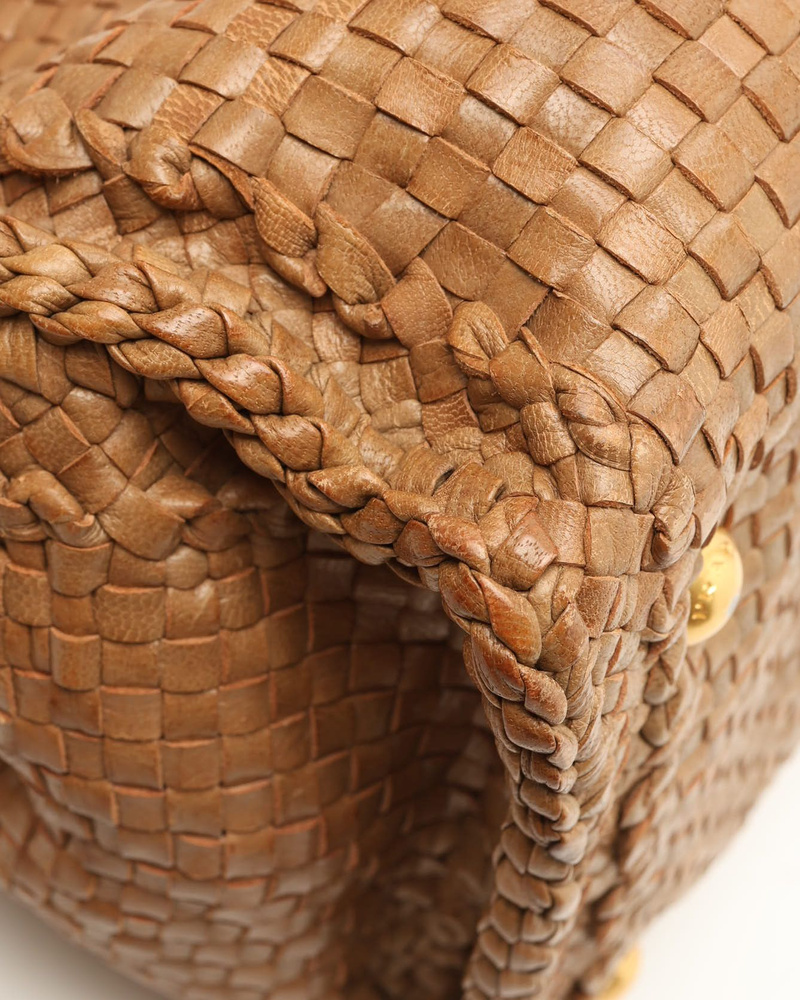 Vintage Prada Madras Tote Bag - 849-30339