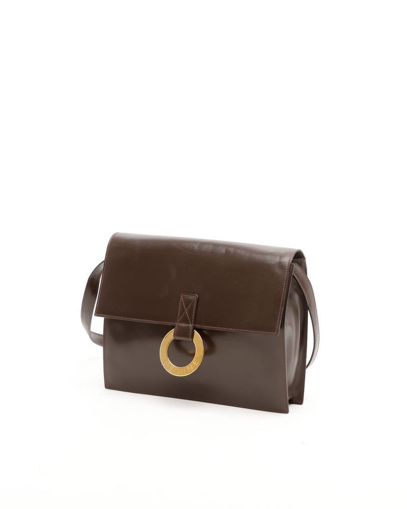 Vintage Céline Circle Logo Shoulder Bag - 849-39230