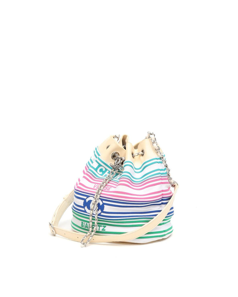 Vintage Chanel Venise Biarritz Bucket Bag - 847-24188