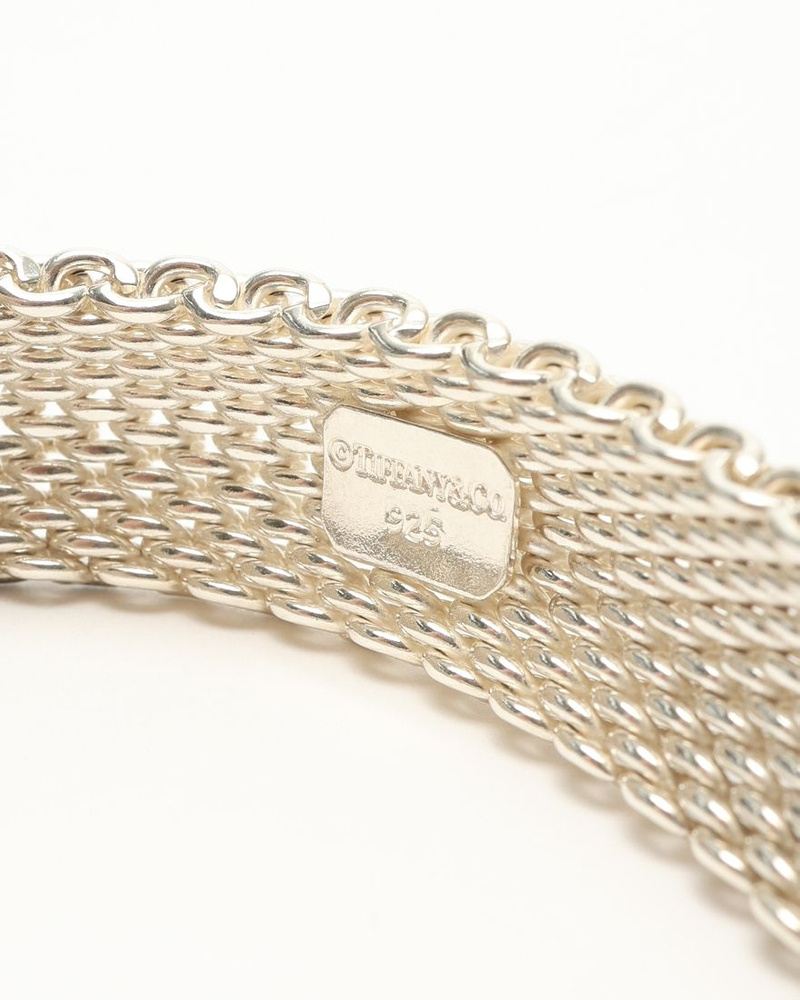 Vintage Tiffany & Co Somerset Silver Bracelet - 850-28170
