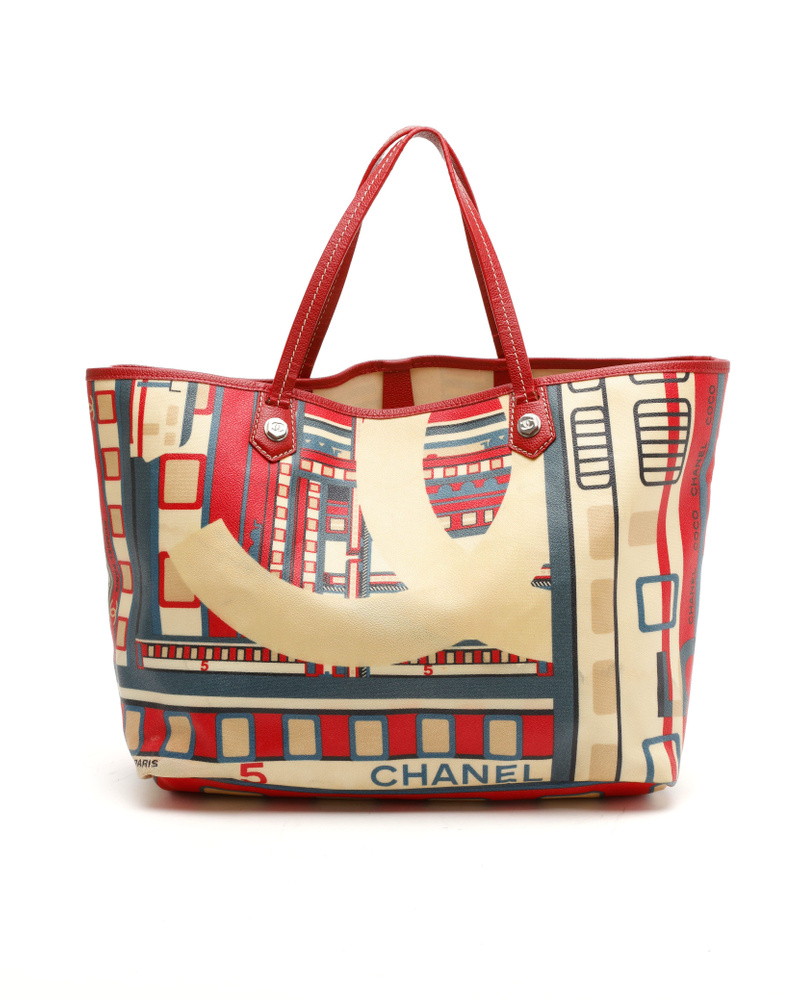 Vintage Chanel Le Train Tote Bag - 853-24273