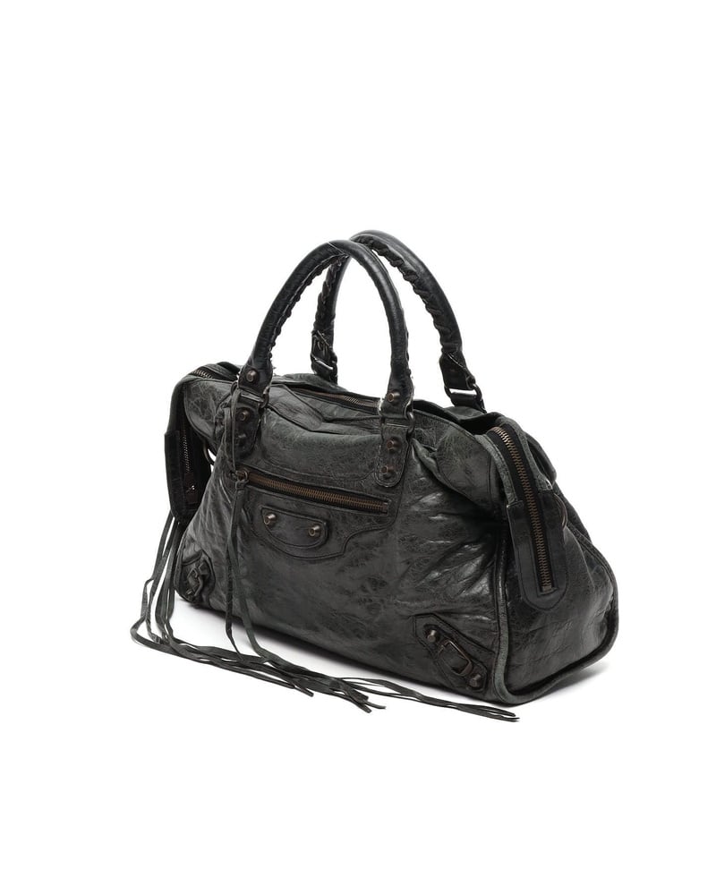 Vintage Balenciaga Classic City Motorcross Shoulder Bag - 866-22353