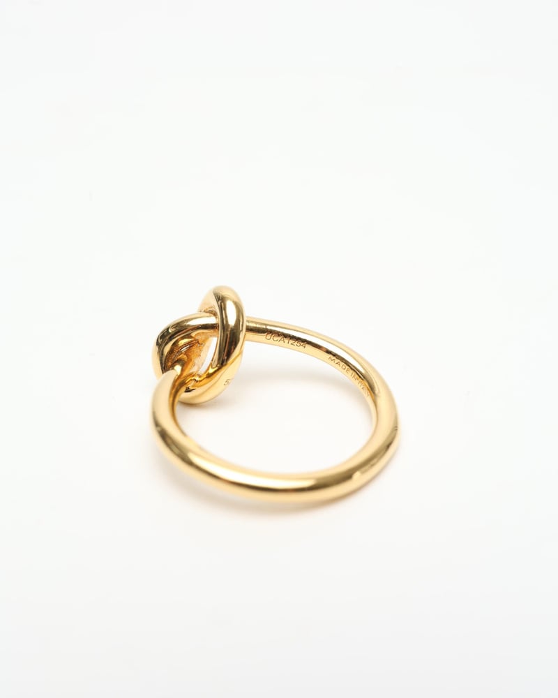 Vintage Céline Knot Ring Gold-Tone - A Retro Tale