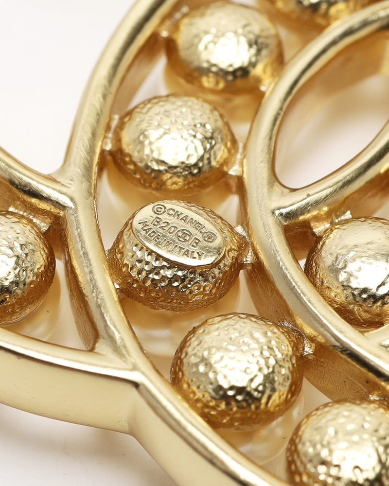 Vintage Chanel Coco Mark Pearl Brooch - A Retro Tale - K251008316872