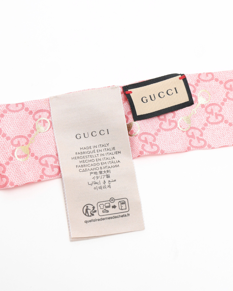 Vintage Gucci Silk Twilly Scarf - 843-24585