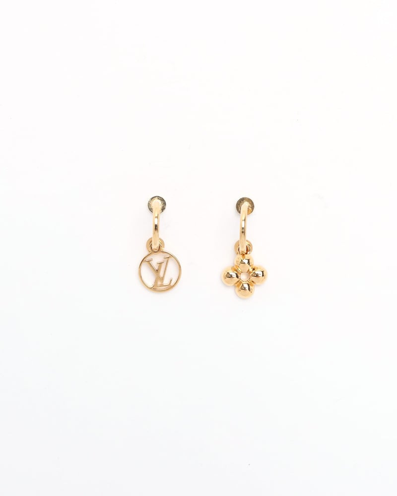 Vintage Louis Vuitton Icon Blooming Earrings - A4038290