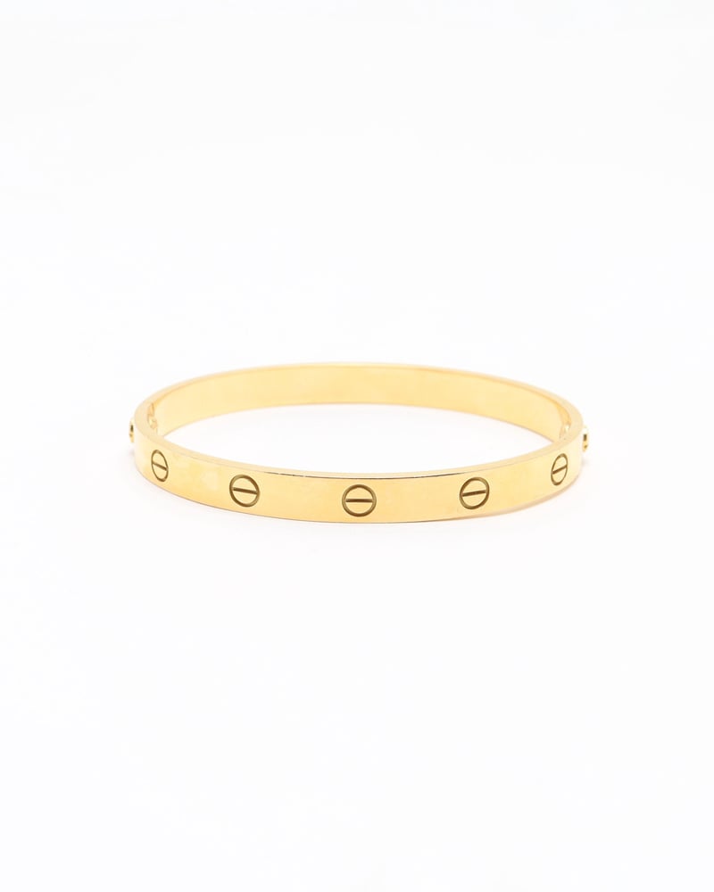 Vintage Cartier Love Bracelet, 18kt Gold - A3998981