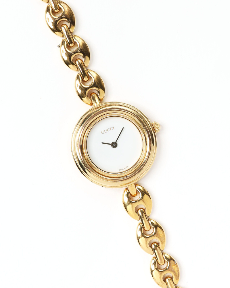 Vintage Gucci Change Bezel 26mm Full Set Klocka - A Retro Tale