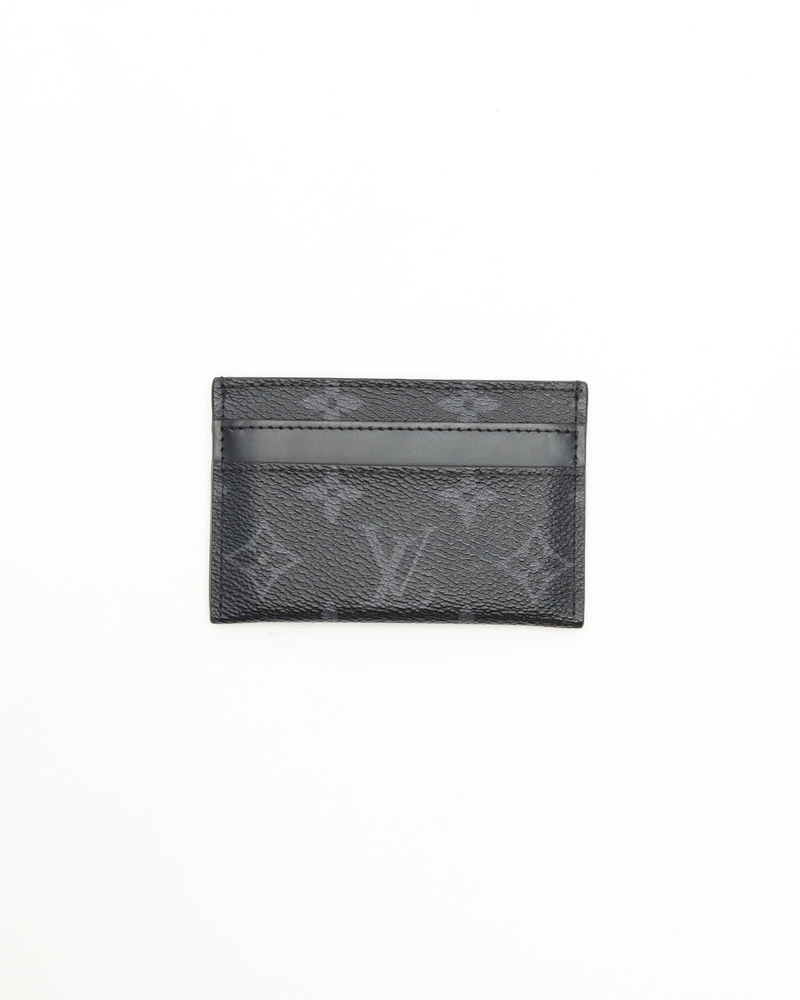 Vintage Louis Vuitton Monogram Eclipse Double Card Holder - A4048010
