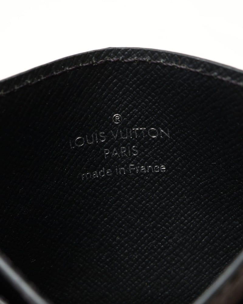 Vintage Louis Vuitton Monogram Eclipse Double Card Holder - A4048010