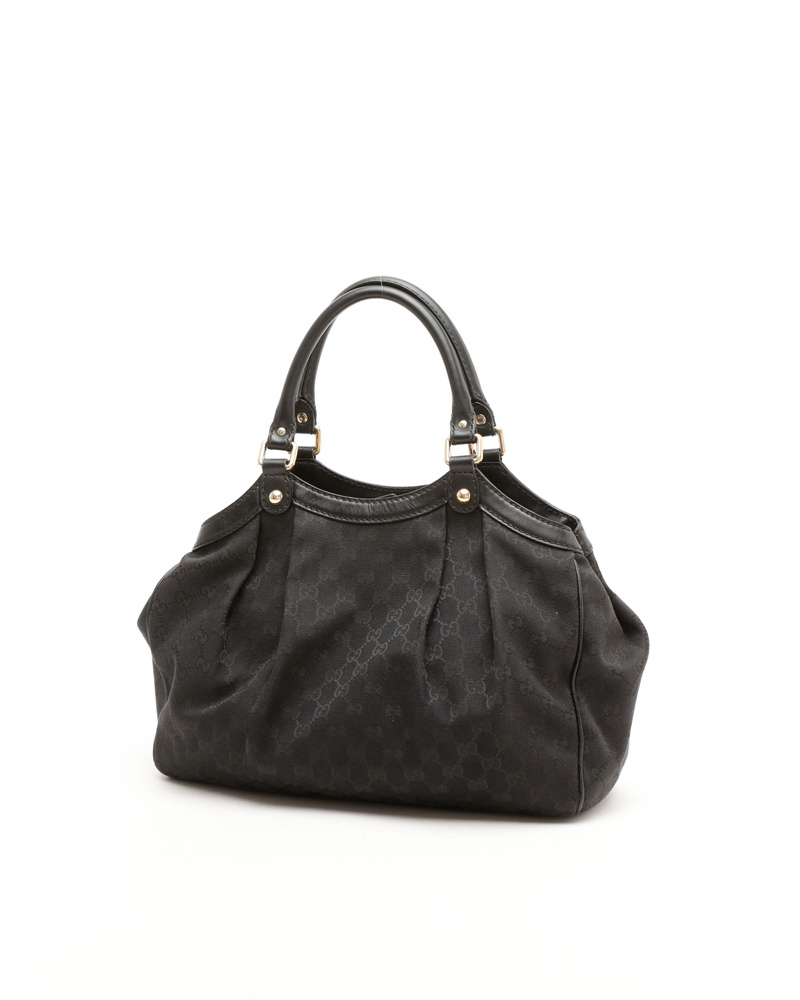 Vintage Gucci GG Canvas Sukey Tote Bag - 848-43964