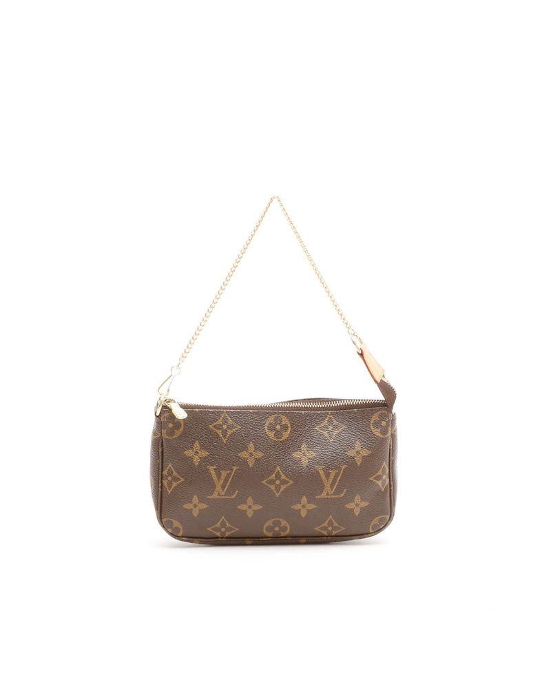 Vintage Louis Vuitton Monogram Mini Pochette Accessories Bag - 847-35108