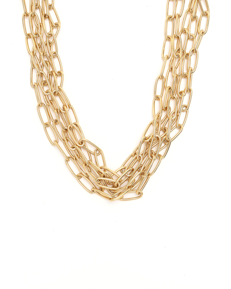 Vintage Givenchy Gold Chain Necklace - WZ601091
