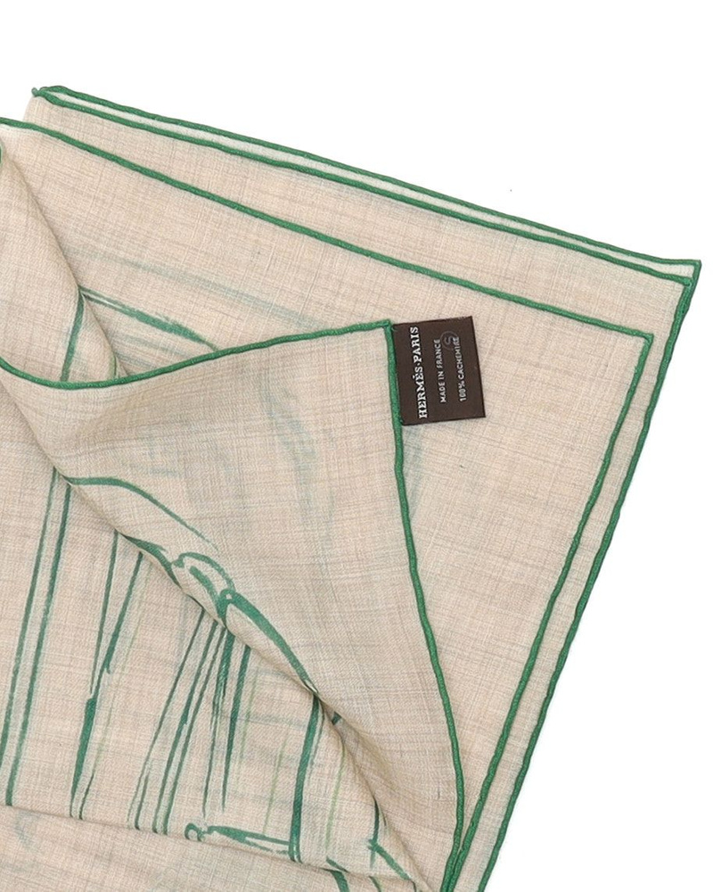 Vintage Hermès 90 Cashmere Scarf - 849-19039