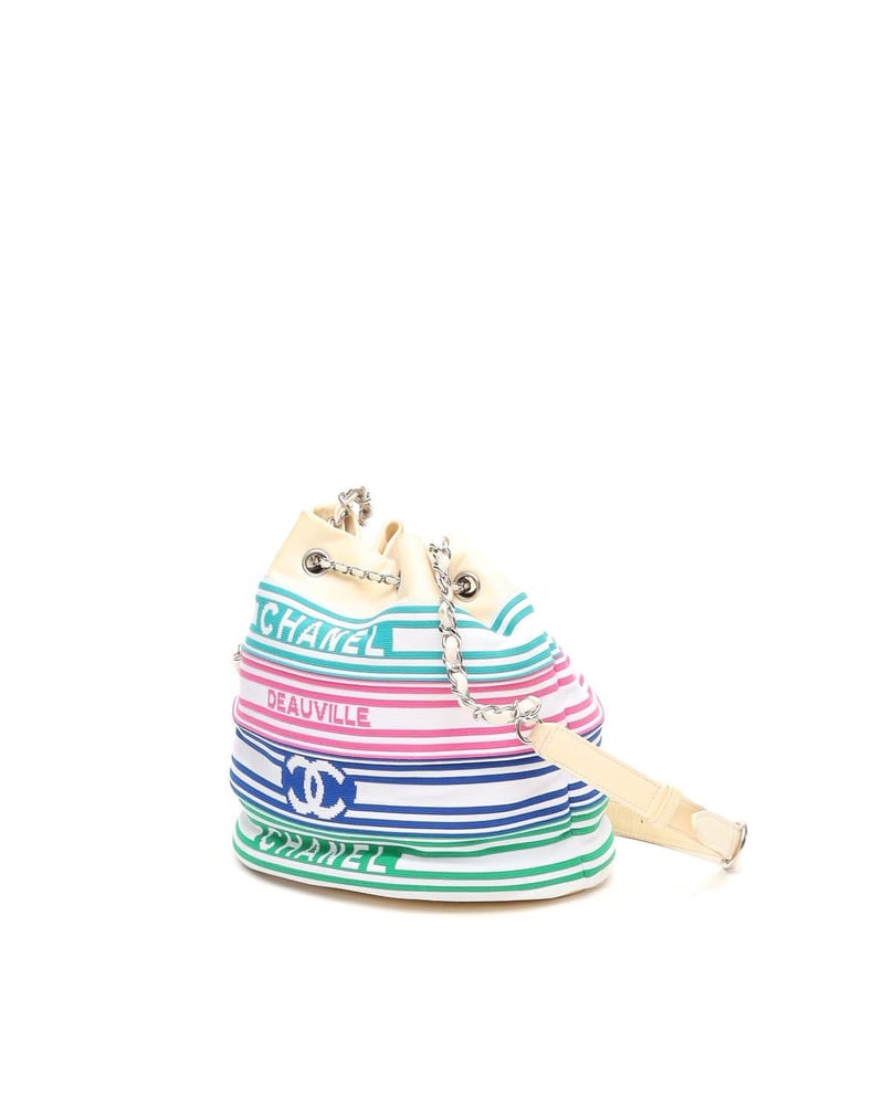 Vintage Chanel Venise Biarritz Bucket Bag - 847-24188