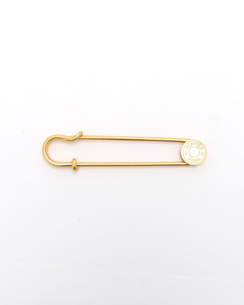 Vintage Hermès Pin Brooch in Gold - 849-31443