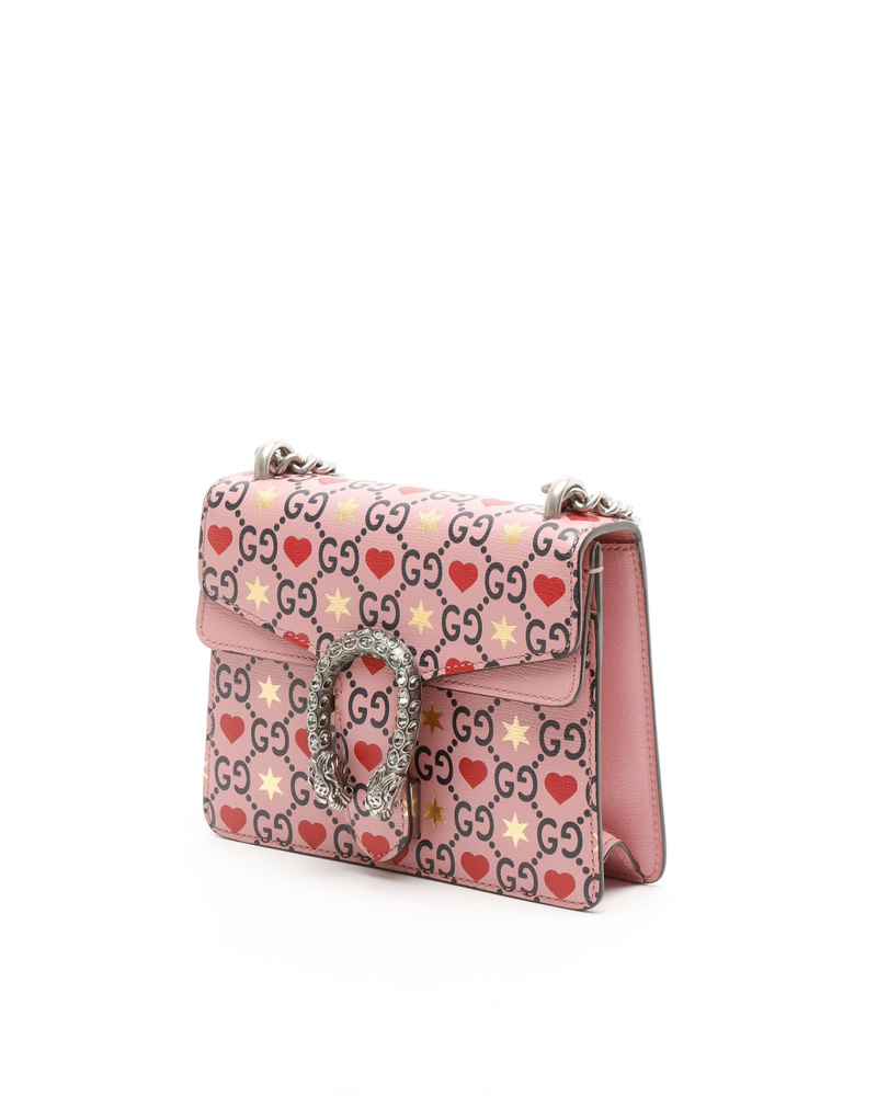 Vintage Gucci GG Supreme Small Heart Dionysus Bag - AI412
