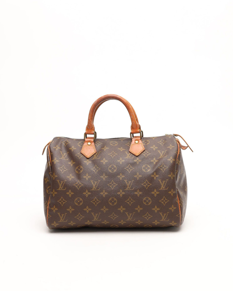 Vintage Louis Vuitton Monogram Speedy 30 Bag - 850-19921