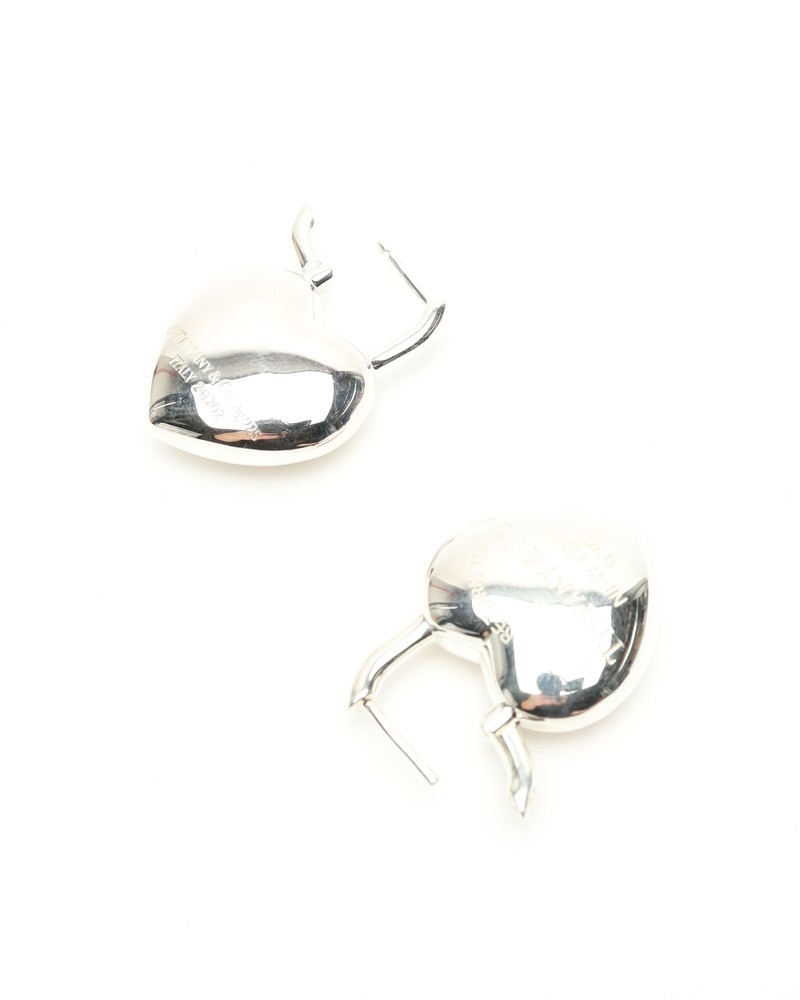 Vintage Tiffany & Co Return to Tiffany Full Heart Earrings - 2260001352784
